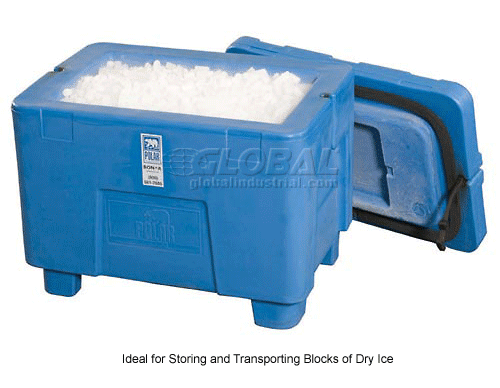 Polar Chest Dry Ice Storage Container with Lid PB02 - 29"L x 20"W x 23 ...