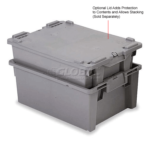 ORBIS Stack-N-Nest Pallet Container GS6040-18 - 23-5/8 x 15-3/4 x 7-1/8 ...