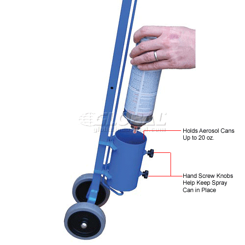 Lightweight Line Striper With Wheels