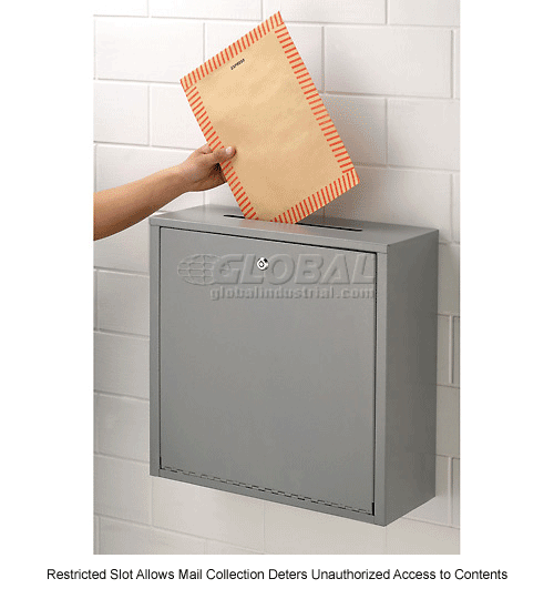 Global Industrial™ Inter-Office Mailbox Large 18"W x 7" D x 18" H