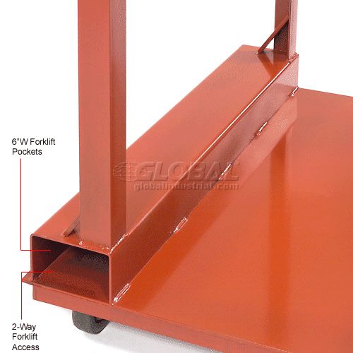 Cylinder Storage Mobile Forkliftable Caddy