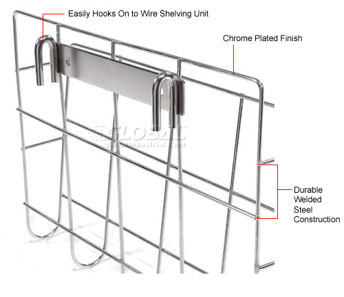 Nexel® Chrome Wire Document Holder