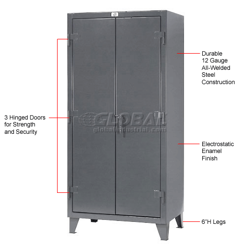 Strong Hold® Heavy Duty Storage Cabinet 46-244 - 48x24x78