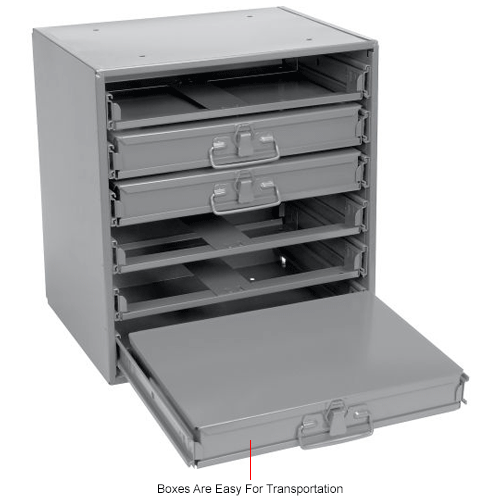 Bins, Totes & Containers | Boxes-Compartment | Steel Compartment Box ...