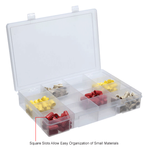 Durham Steel Compartment Box Rack 13-1/2 x 9-1/8 x 13-1/4 with 5 of 16 ...