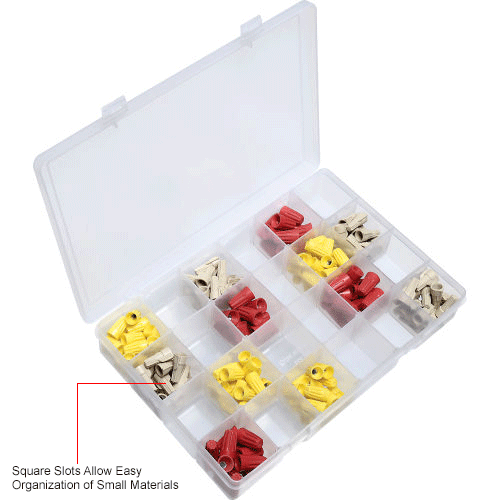 Durham Steel Compartment Box Rack 13-1/2 x 9-1/8 x 13-1/4 with 5 of ...