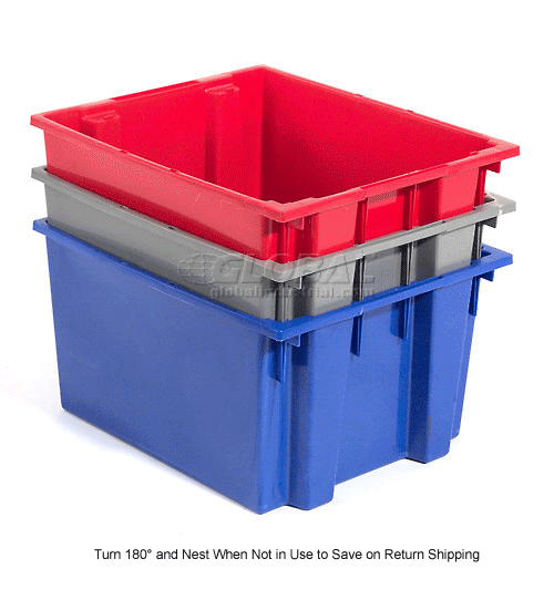 Bins, Totes & Containers | Containers-Shipping | Akro-Mils Nest & Stack ...