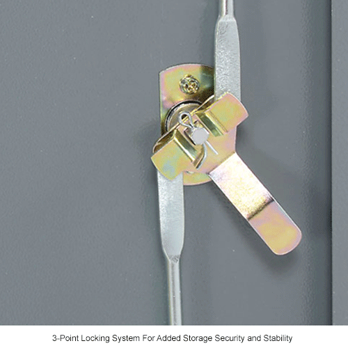 Global Industrial™ Locking Storage Cabinet 48x24x78 - 29 YL Stacking ...