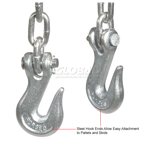 Global Industrial™ Optional 40 Foot Chain for Pallet Grabber & Skid Puller