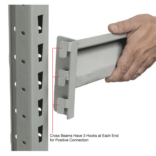 Global Industrial™ Extra Heavy Duty Storage Rack, Wire Deck, 60"Wx24 ...