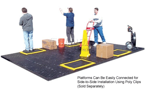 Add-A-Level™ Stackable Platform Starter 2-5/8" Thick 2' x 3' Black