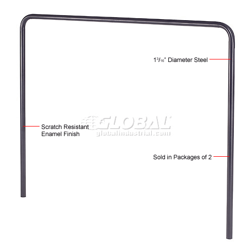 Global Industrial™ 38" Upright Frame for 60"L Adjustable Panel Truck ...