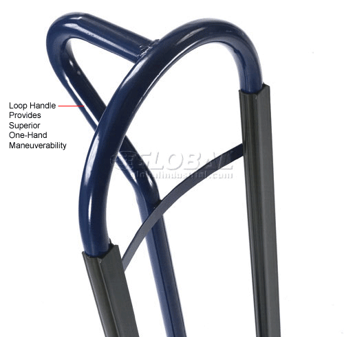 Global Industrial™ Extra Strength Steel Hand Truck with Loop Handle 600 ...
