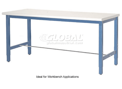 Global Industrial™ Workbench Top, Plastic Laminate Safety Edge, 48"W x ...