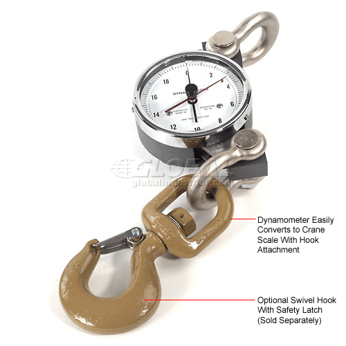 Dillon AP Mechanical Dynamometer, 5" Dial, 5,000 lb x 50 lb | 613302 ...