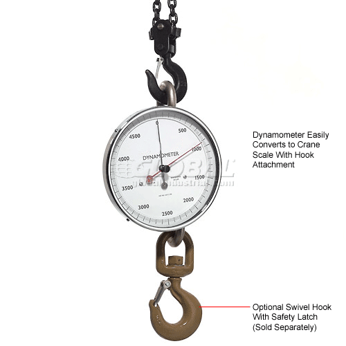 Dillon AP Mechanical Dynamometer, 10" Dial, 10,000 lb x 50 lb