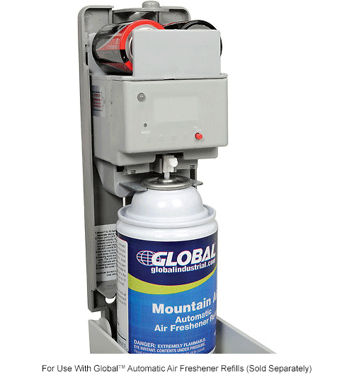 Global Industrial™ Automatic Air Freshener Dispenser - White | 641080 ... Global Industrial™ Automatic Air Freshener Dispenser - White | 641080 ...