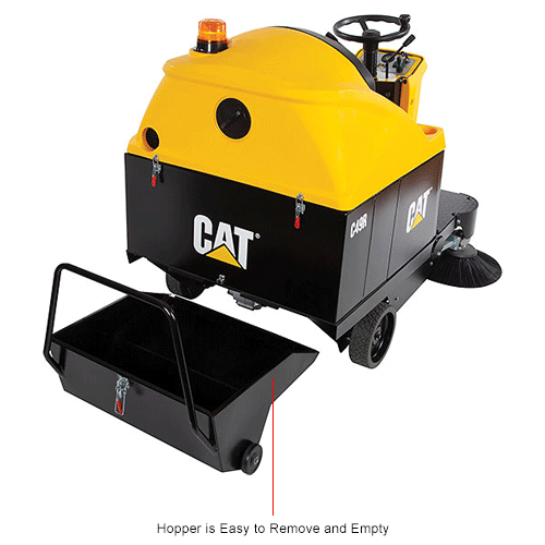 Cat® C49R Auto Ride-On Sweeper, 49" Cleaning Path