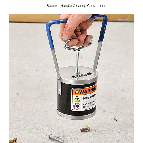 Global Industrial™ Magnetic Bulk Lifter, 16 lb. Pull