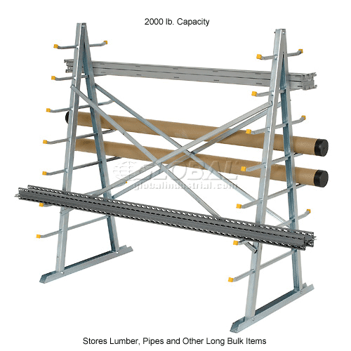 Horizontal Bar, Pipe, Lumber Storage Rack