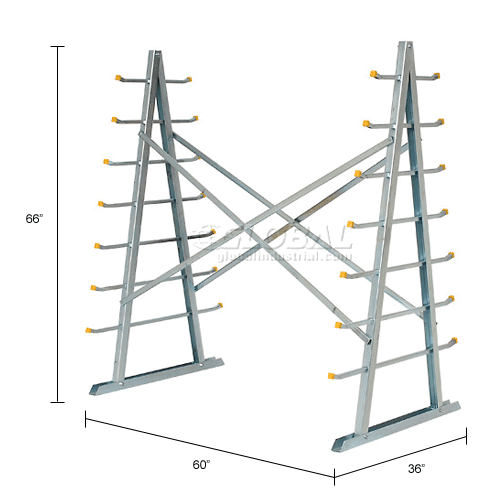 Horizontal Bar, Pipe, Lumber Storage Rack