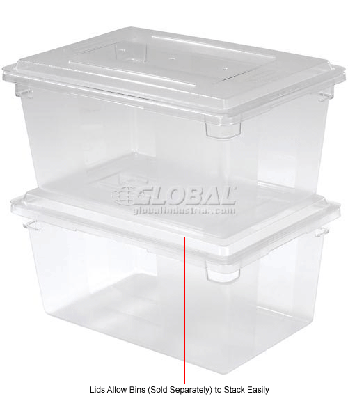 Rubbermaid 3302-00 Clear Lid 18 x 26 - Pkg Qty 6