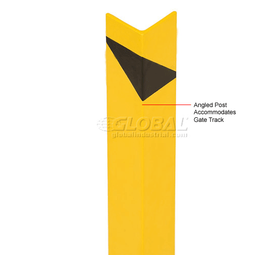 Global Industrial™ Overhead Door Track Protector 24 Inch High