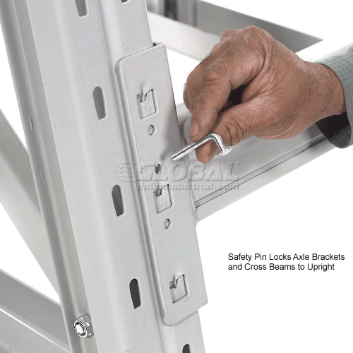 Global Industrial™ Reel Rack Starter Unit 48"W x 36"D x 96"H