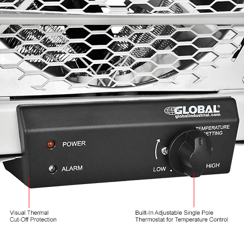 Global Industrial® Unit Heater, Horizontal Downflow, Multi-Watt, 5000 ...