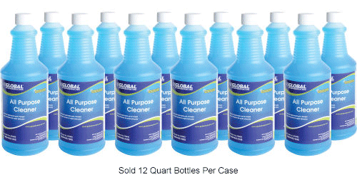 Global Industrial™ All Purpose Cleaner, 1 Quart Bottle, 12/Case