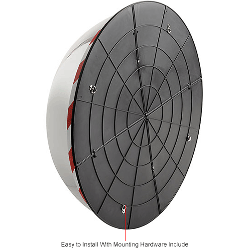 Global Industrial™ Full Dome Acrylic Warning Mirror, Indoor, 36" Dia ...