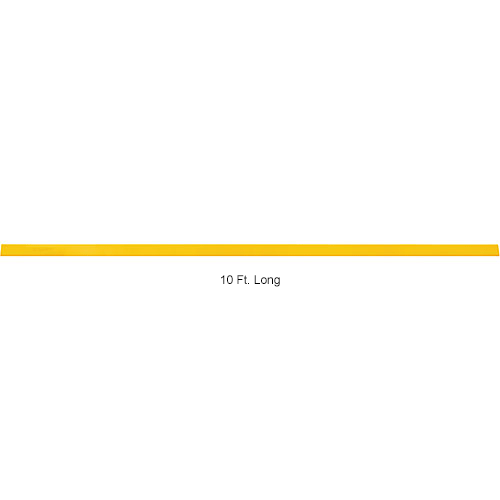 Global Industrial™ Low Profile Spill Berm, 10'L x 4"W x 2-1/4"H