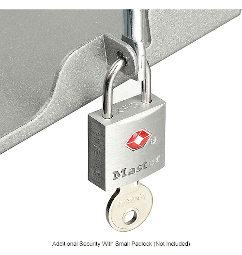 Global Industrial™ Mobile Height Adjustable Laptop Computer Workstation ...