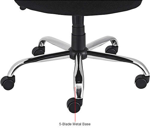 Interion® Big & Tall Executive Chair With High Back & Adjustable Arms ...