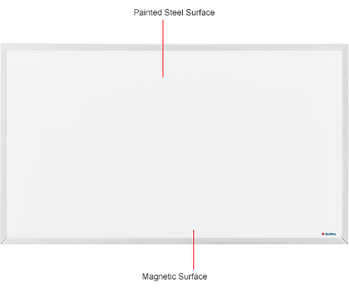 Global Industrial™ Steel Cubicle Whiteboard, 24"W x 14"H