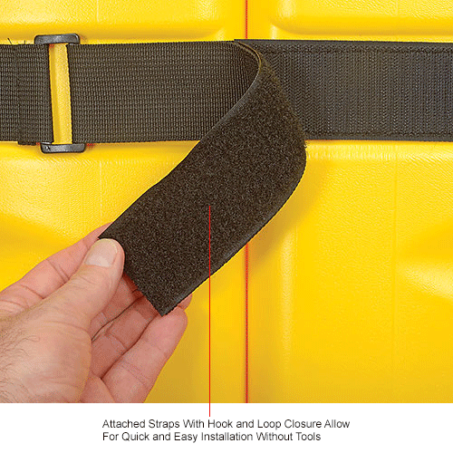 Global Industrial™ Column Protector, 8" Opening, Yellow