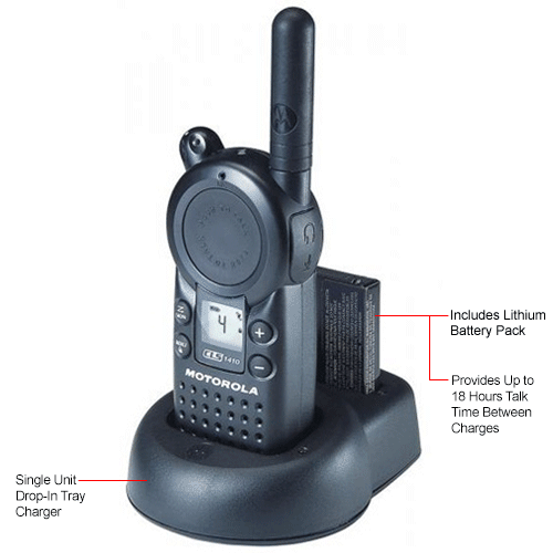Motorola Solutions CLS1410 2-Way Radio 4 Channel, 1Watt