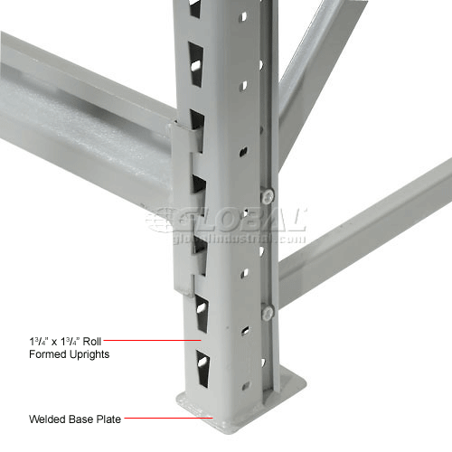Global Industrial™ Truck Tire Rack 3 Tier Starter 96"W x 24"D x 120"H