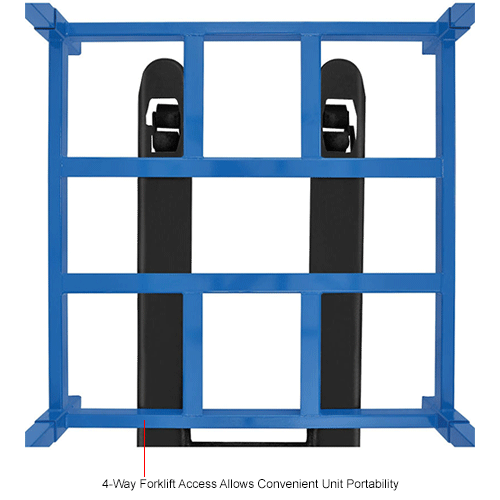 Global Industrial™ Portable Stack Rack 48"W X 42"D X 36"H | 798924 ...