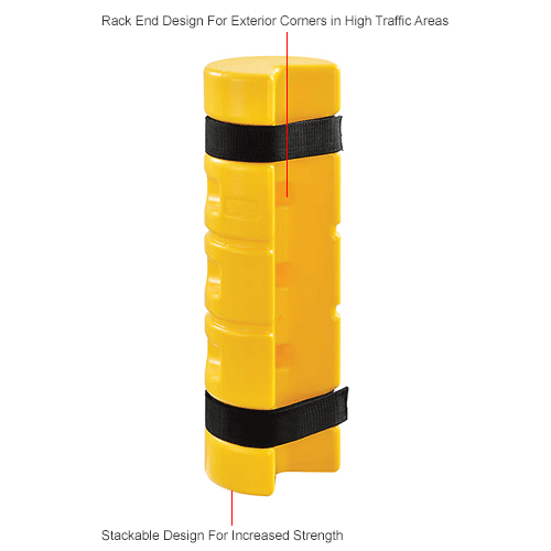 Global Industrial™ Rack Protector, Rack End Mounting, 3" x 3" Opening ...