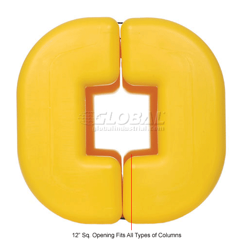 Eagle Column Protector, 12" Column Opening Yellow, 1712