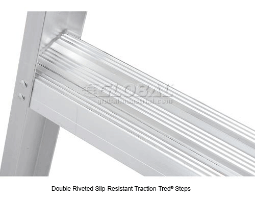 Werner 4' Type 1A Aluminum Step Ladder - 374