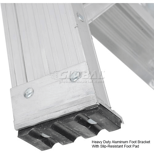 Werner 14' Type 1AA Aluminum Platform Ladder - P414