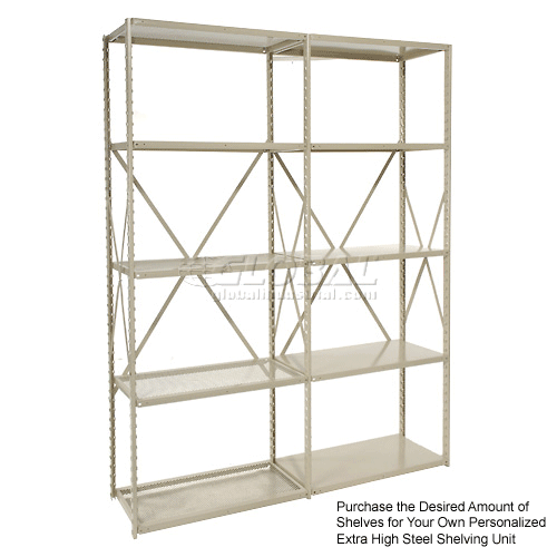 Perforated Steel Shelf 48"W X 12"D