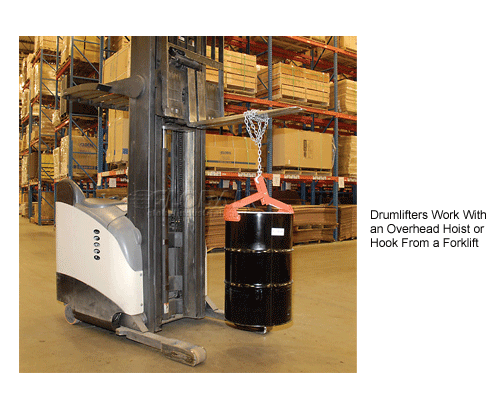 Wesco® Salvage Drum Lifter 240102 for 85 Gallon Steel Drums