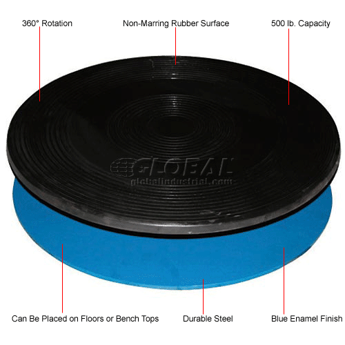 Manual 24" Diameter Turntable TT-N-24-4 3-3/4"H 500 Lb. Capacity