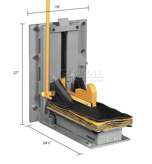 DLM Manual PowerStop® MAL Truck & Vehicle Restraint with Auto Lights ...