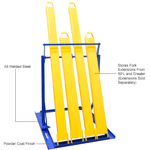 Fork Extension Storage Rack FORK-R-54 | 985168 - GLOBALindustrial.com