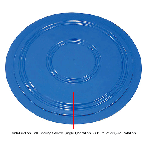 Global Industrial™ Pallet Carousel & Skid Turntable, 51" Dia., 4000 Lb ...