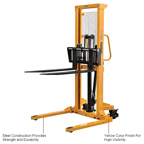 Hand Operated Lift Truck Safe And Efficient Powered Hand Truck For